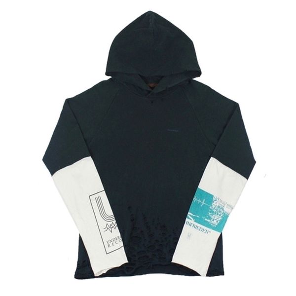 Undercover SS06 Wahnfrieden Klaus Distressed Hoodie | Grailed