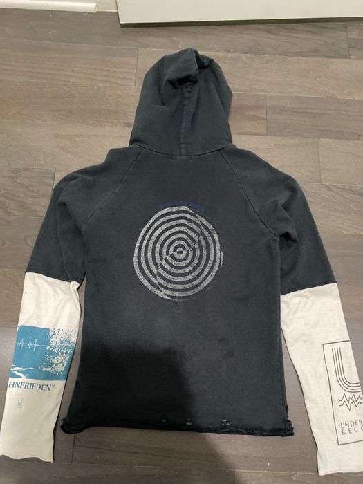 Undercover SS06 Wahnfrieden Klaus Distressed Hoodie | Grailed