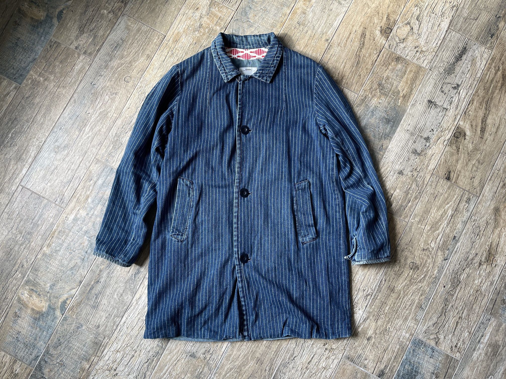 Visvim 15SS Mies Coat Wabash | Grailed