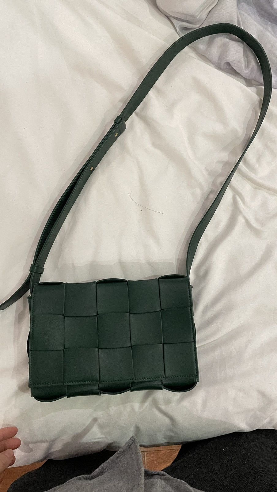 Bottega Veneta Bottega Veneta Cassette Bag Raintree Color | Grailed