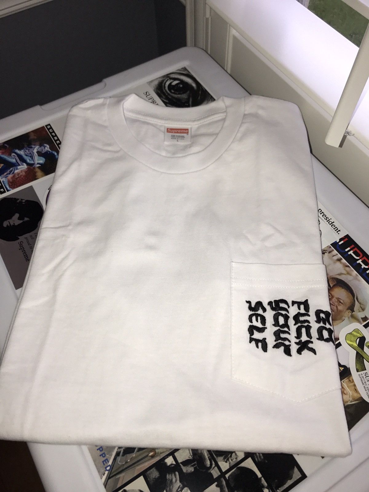 Supreme Go Fuck Yourself Tee | Grailed