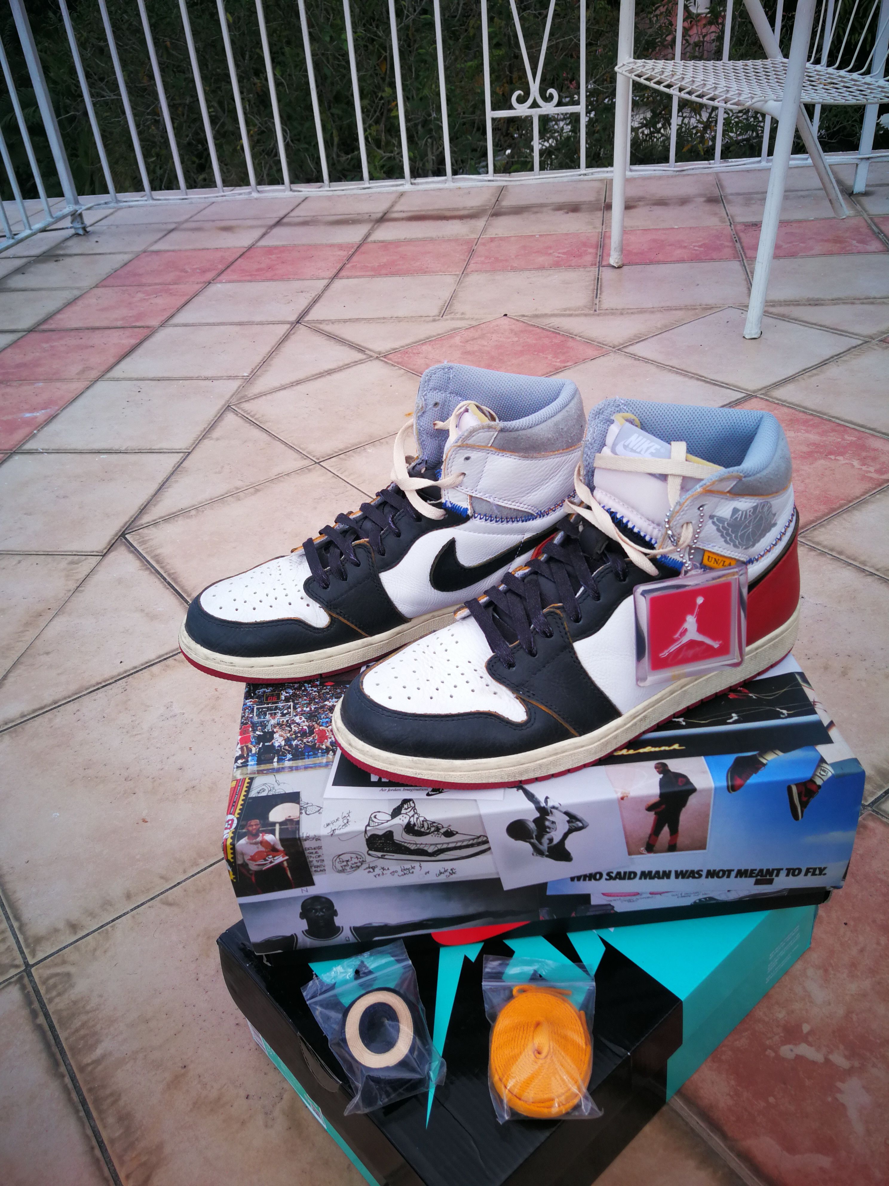 Nike Union LA x Air Jordan 1 Retro NRG Black Toe | Grailed