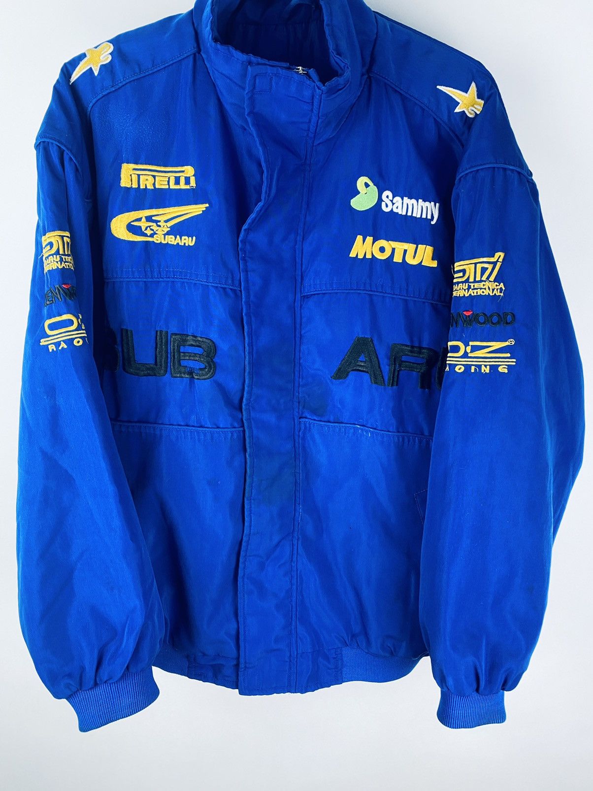 Racing × Varsity Jacket × Vintage Vintage Racing Jacket Subaru | Grailed