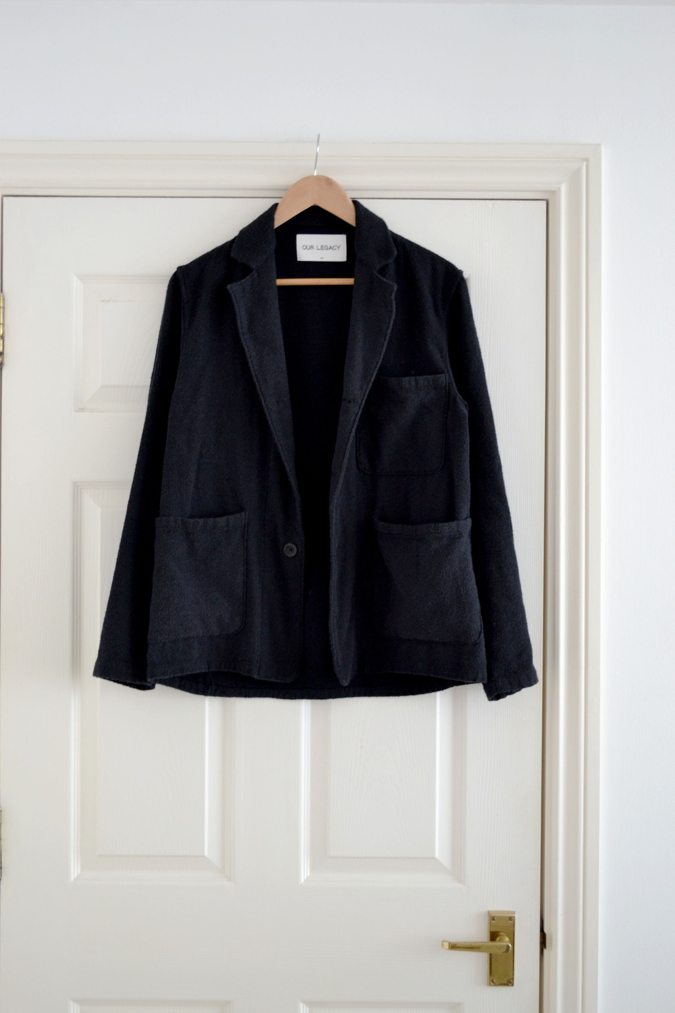 Our Legacy Lab blazer black | Grailed