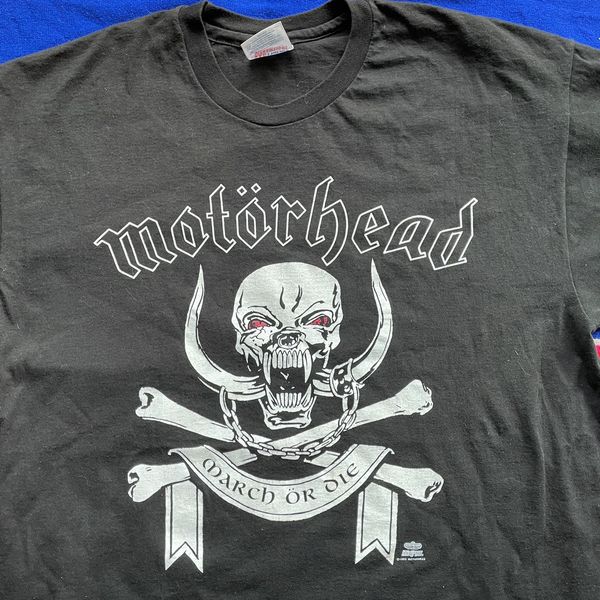 Vintage Motorhead March or Die album t-shirt | Grailed Vintage Motorhead March or Die album t-shirt | Grailed