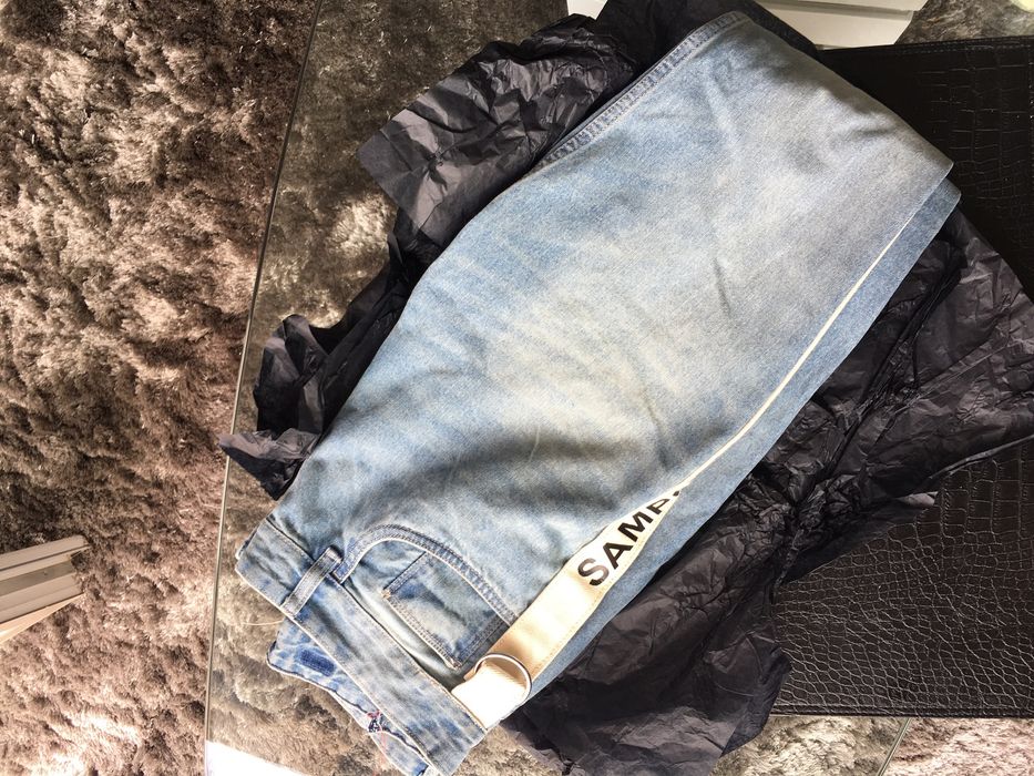Val Kristopher Sample Strip Denim (blue) | Grailed