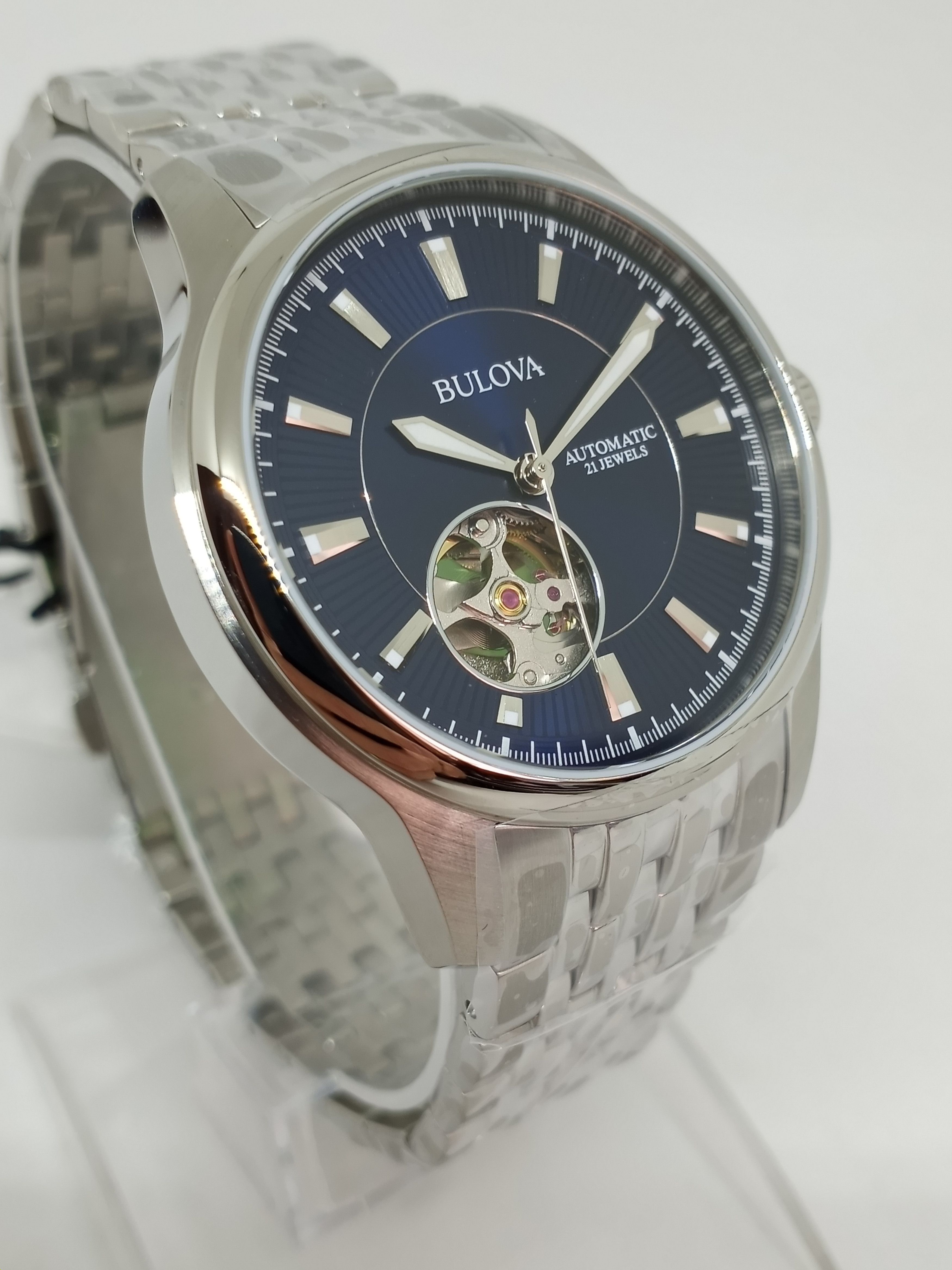 Bulova Bulova 96A189 Men's 40mm Automatic Open Heart Watch | Grailed