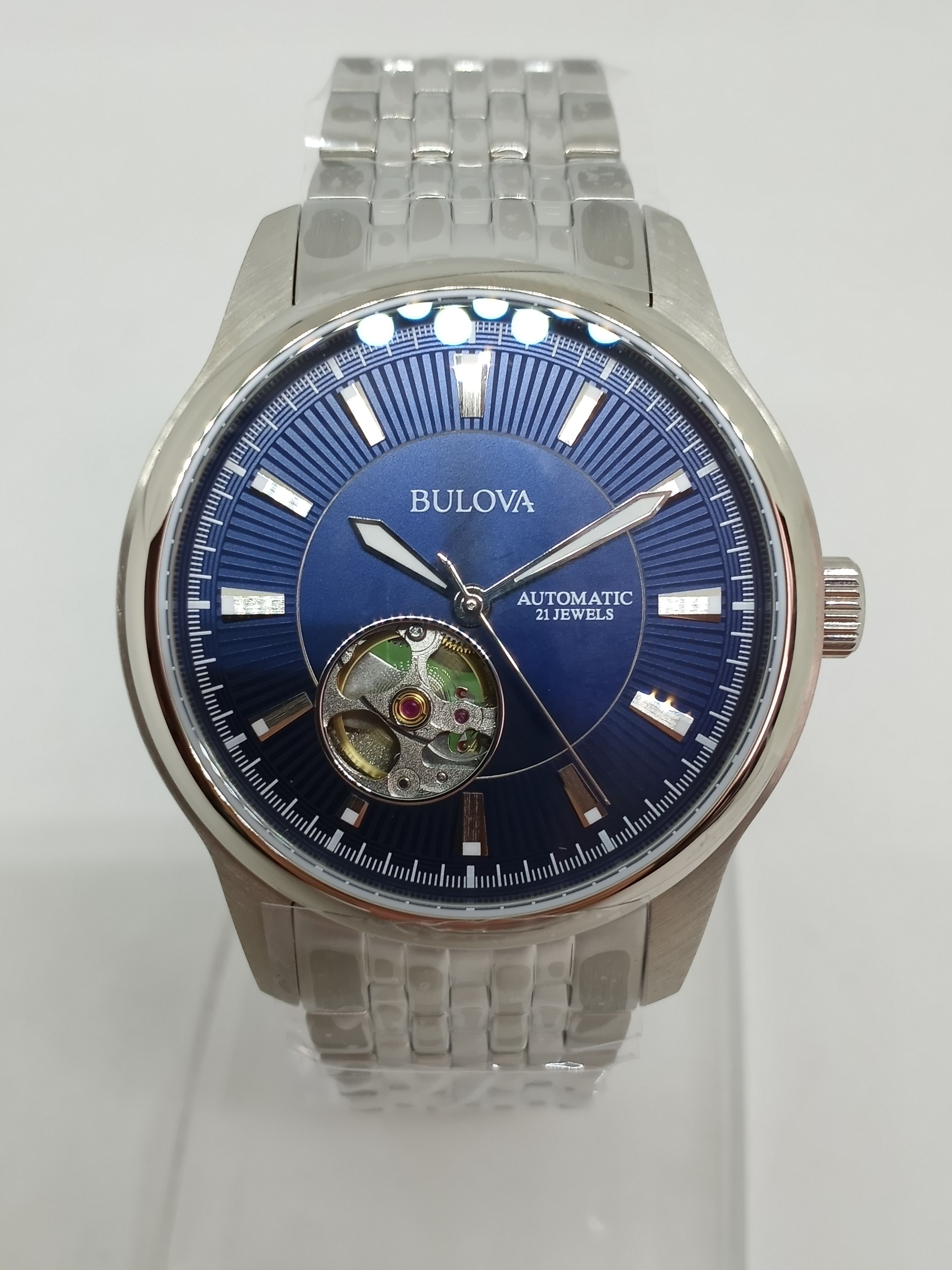 Bulova Bulova 96A189 Men's 40mm Automatic Open Heart Watch | Grailed