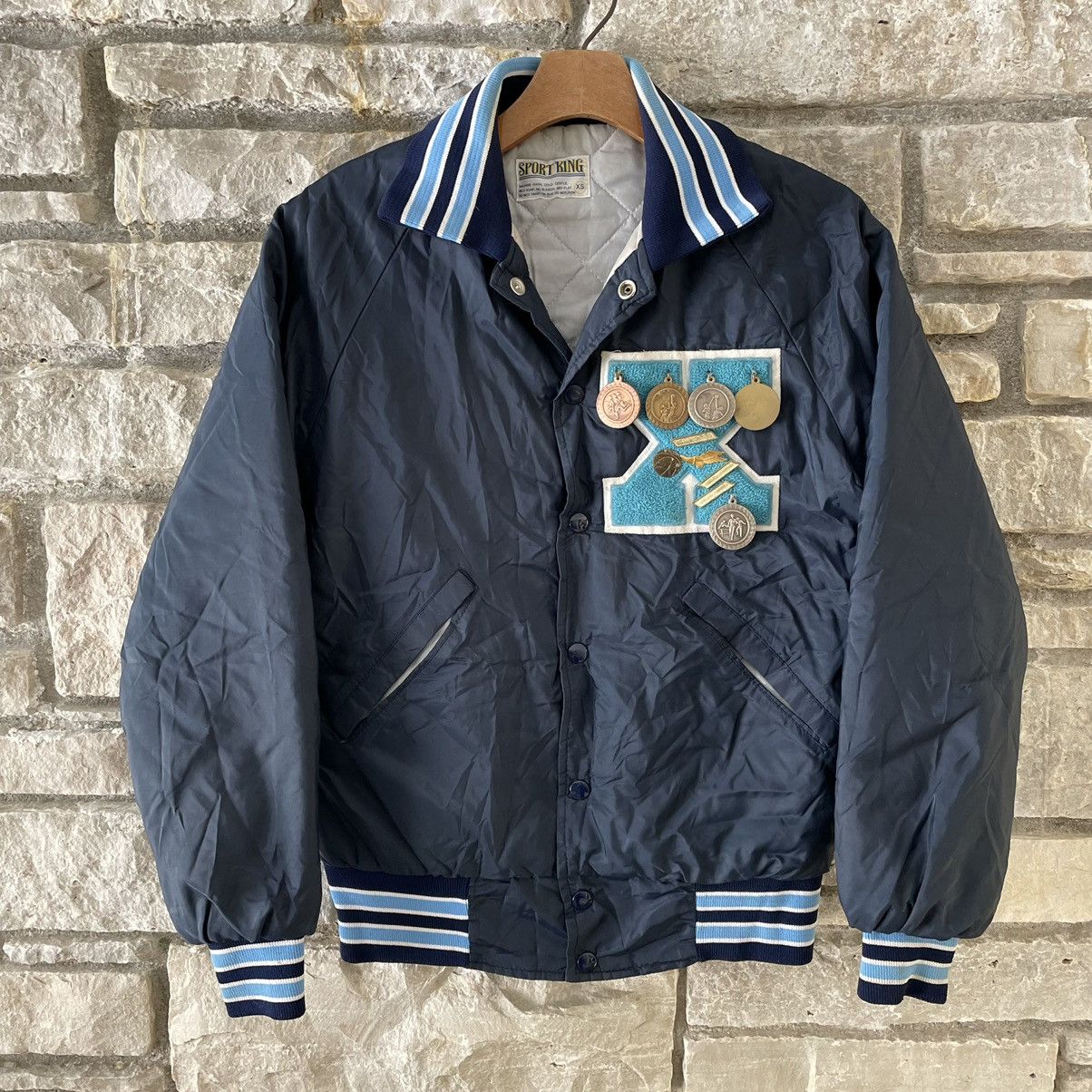 Varsity Jacket × Vintage Vintage 80s Xavier Varsity Jacket | Grailed