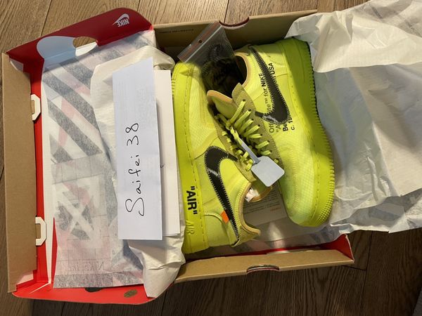 Nike OFF-WHITE x Air Force 1 Low Volt 2018 | Grailed