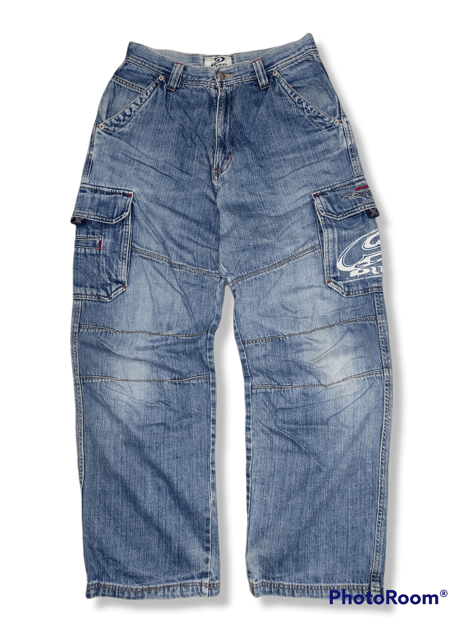 Vintage Vintage Piko Jeans Cargo Multi Pocket Hip Hop Style | Grailed