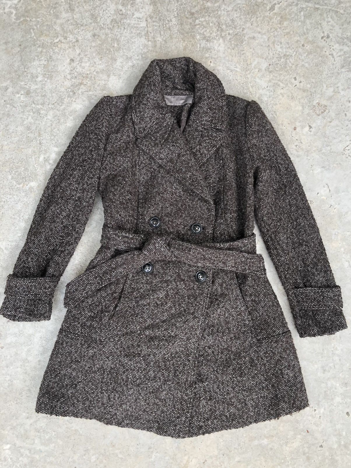 Zara Zara Basic Trench Coat | Grailed