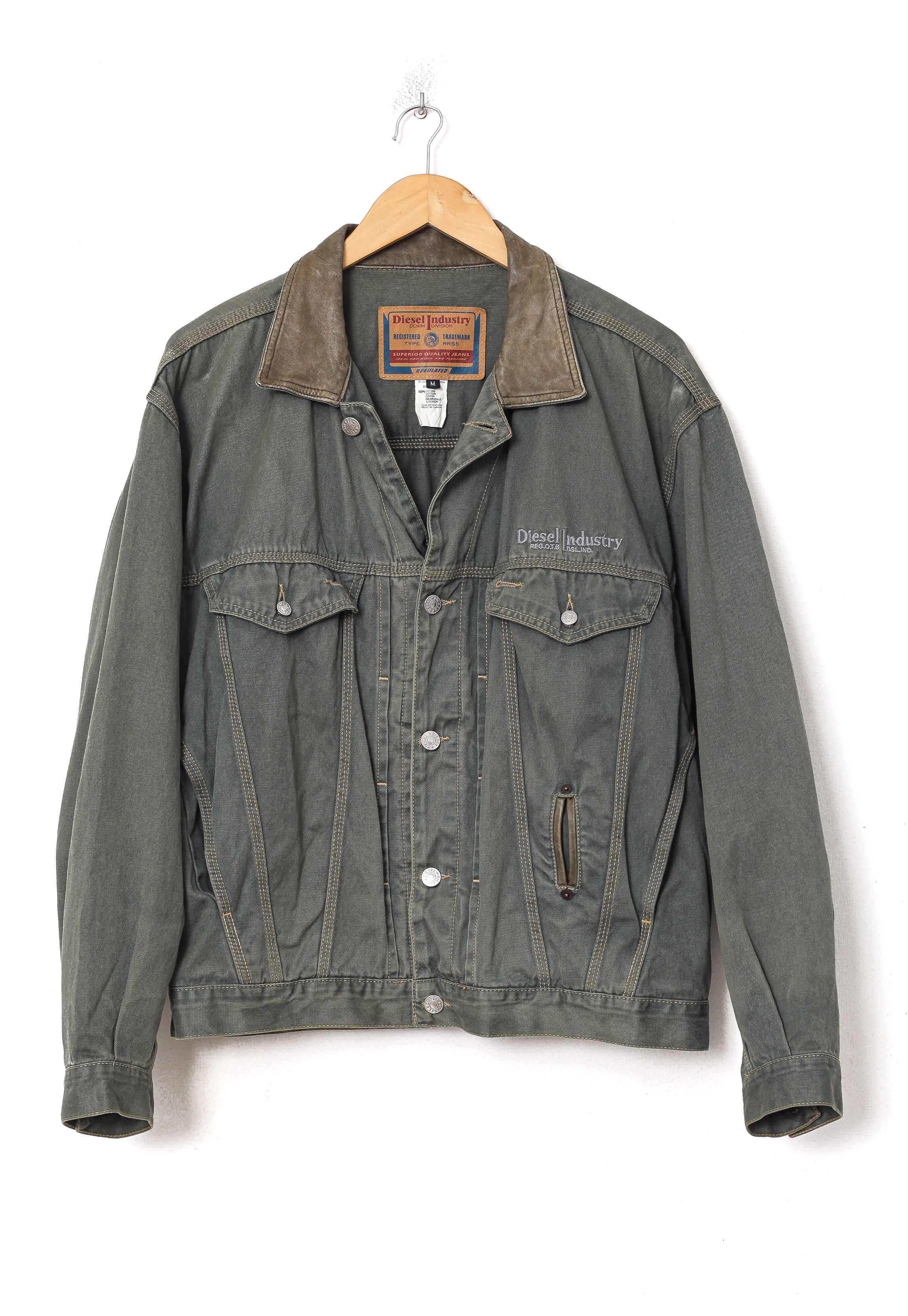 Diesel × Vintage Vintage DIESEL Jacket Trucker 90s A9072 | Grailed