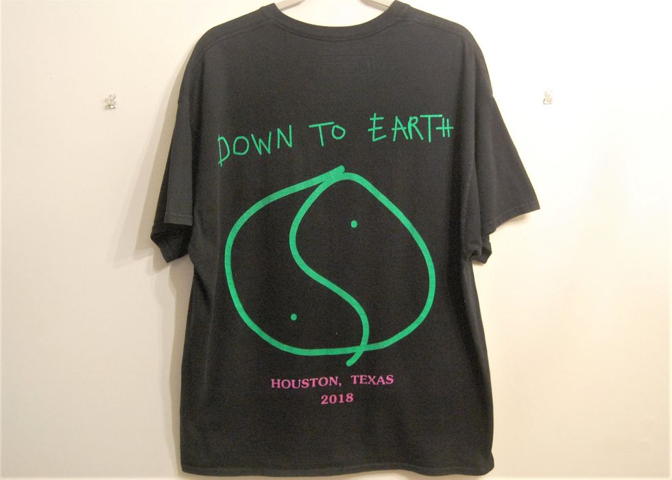 Travis Scott Astrofest 2018 'Smiley' Tee | Grailed