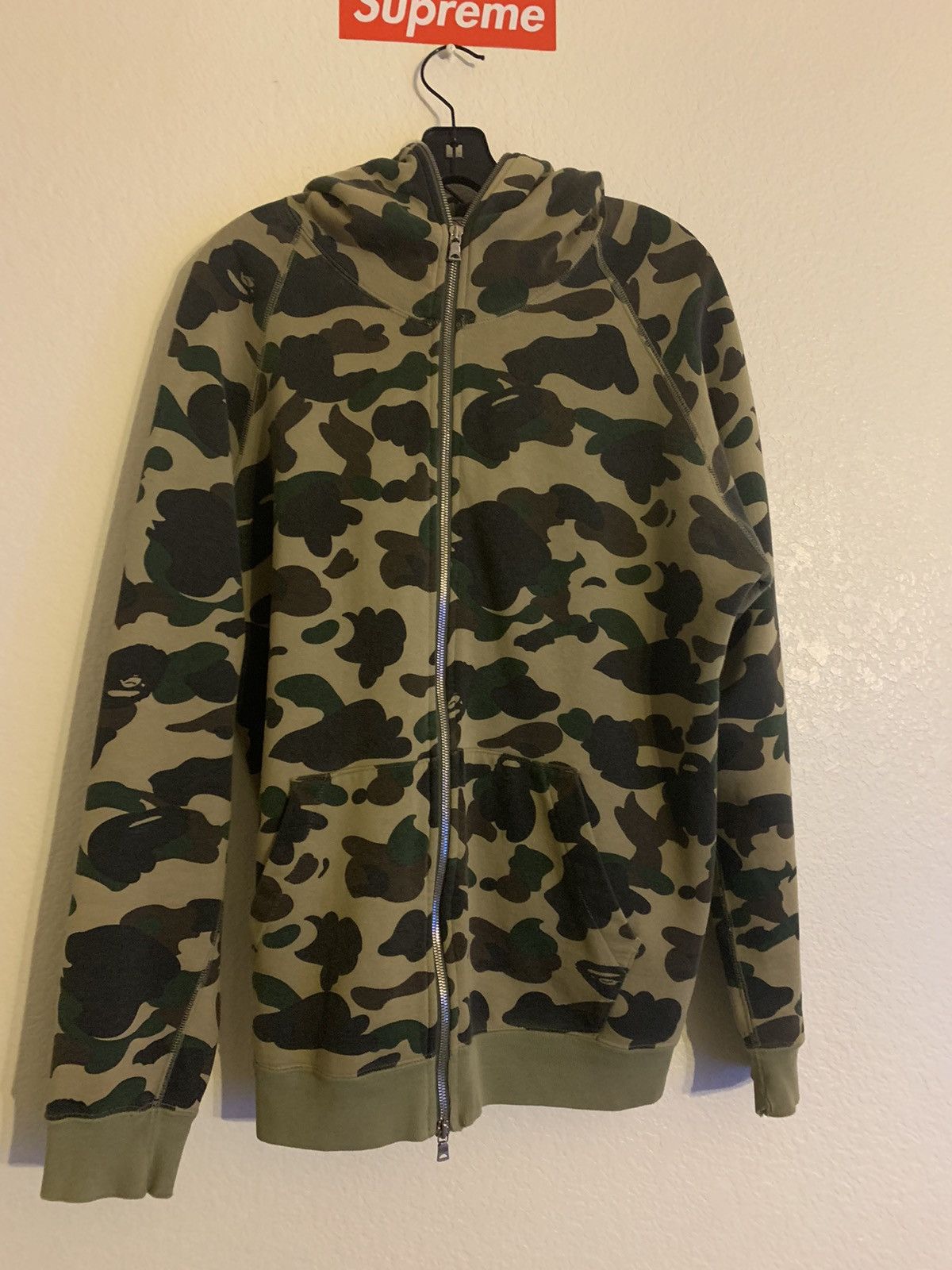 Bape OG 2003 FIRST CAMO A BATHING APE FULL ZIP HOODIE | Grailed