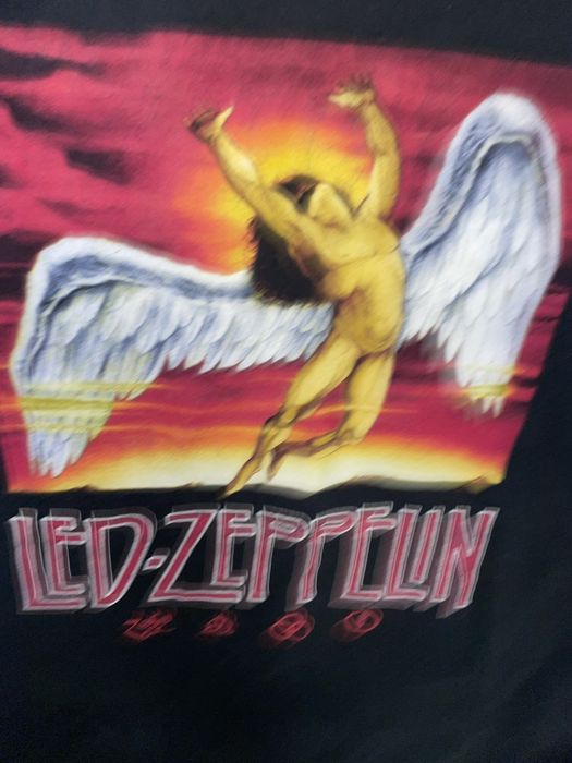Vintage Led Zeppelin Icarus logo tee | Grailed