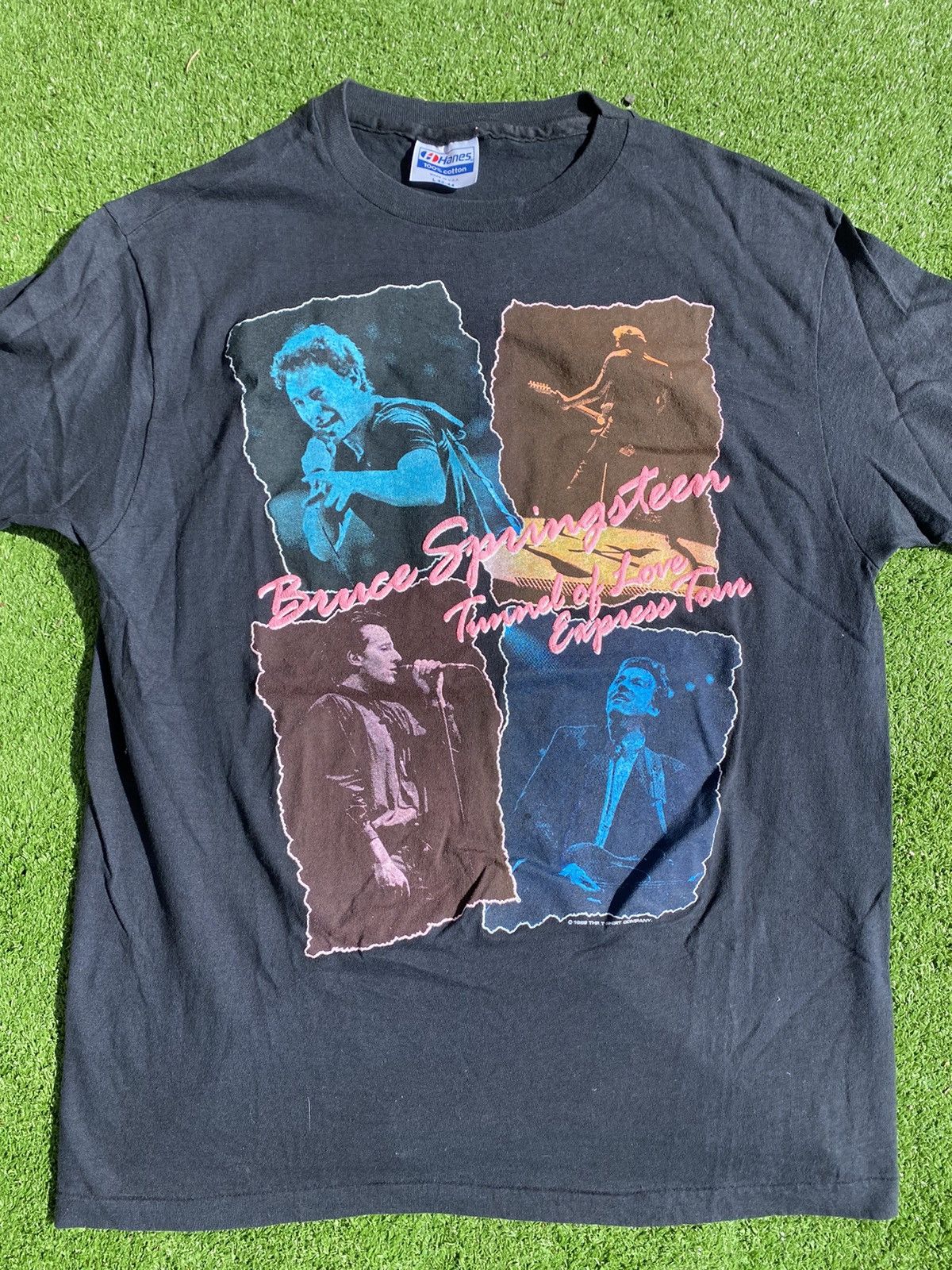 Tour Tee × Vintage Vintage Bruce Springsteen 80’s tour shirt | Grailed