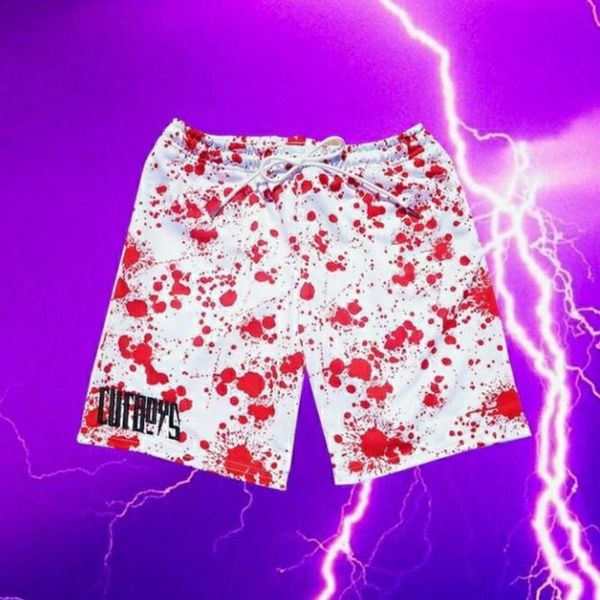 Ransom Clothing Cufboys All Over Blood Spatter Shorts | Grailed