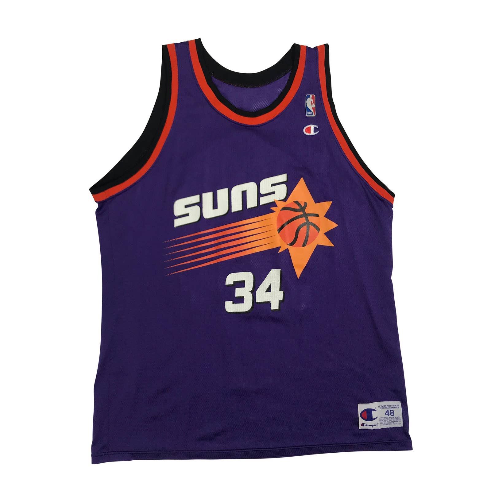 Champion Vintage Phoenix Suns Charles Barkley #34 Champion size 48 ...