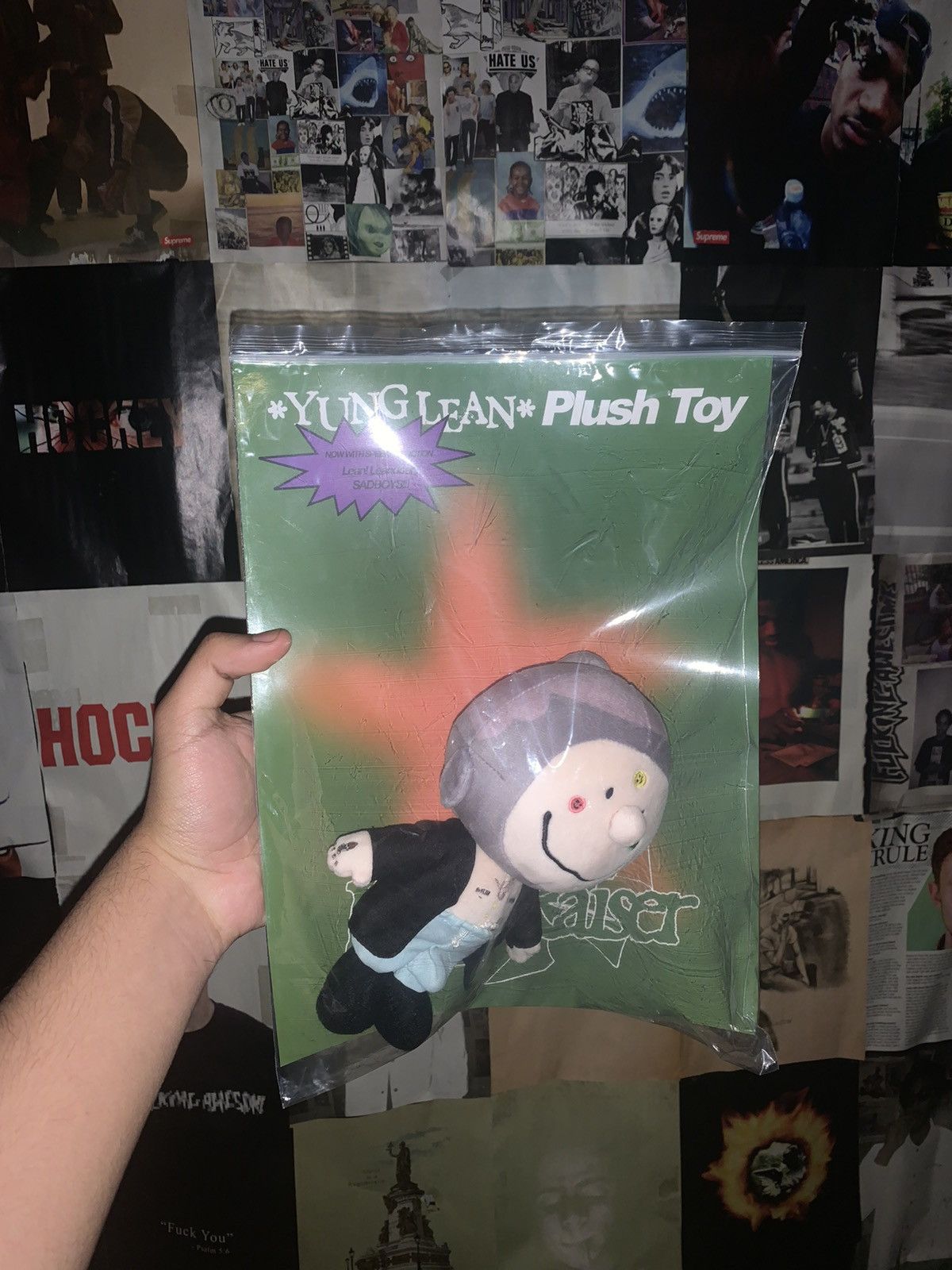 Yung Lean Yung Lean Hellraiser Plushie | Grailed