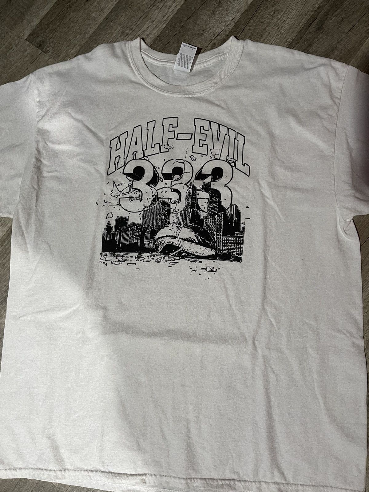 Half Evil × Streetwear Half Evil Chicago “Bean” OG Tee | Grailed