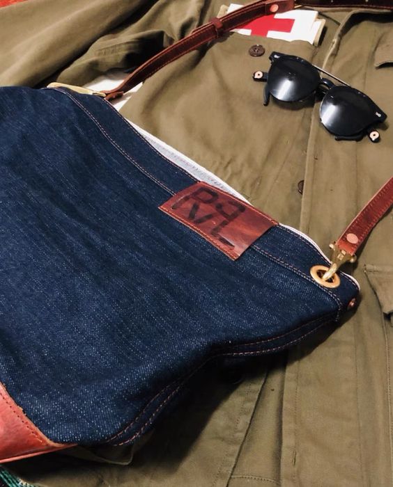 RRL Ralph Lauren Neon Blue RRL bag | Grailed