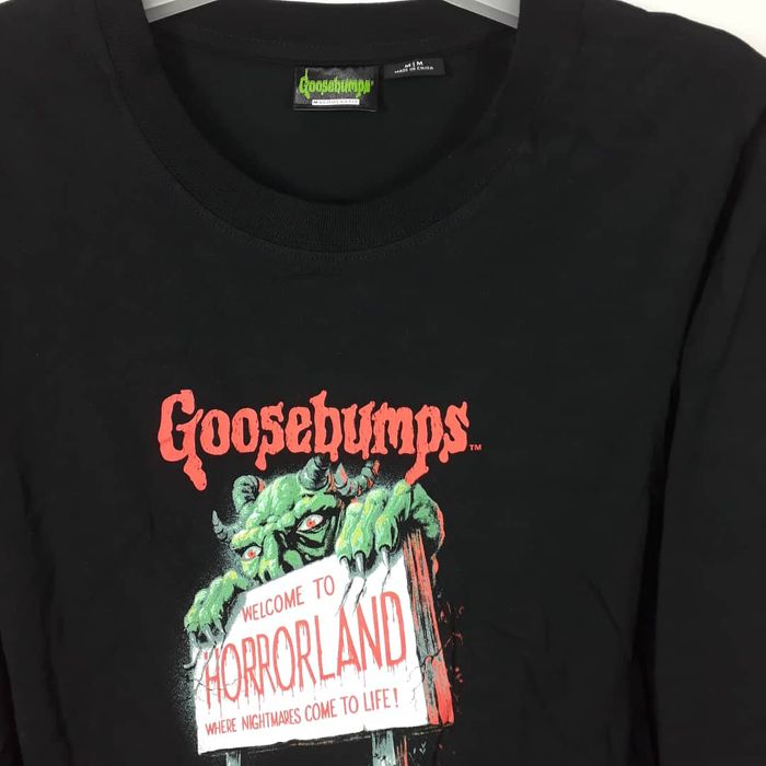 Vintage GOOSEBUMPS T-Shirt Welcome To Horrorland Tee | Grailed