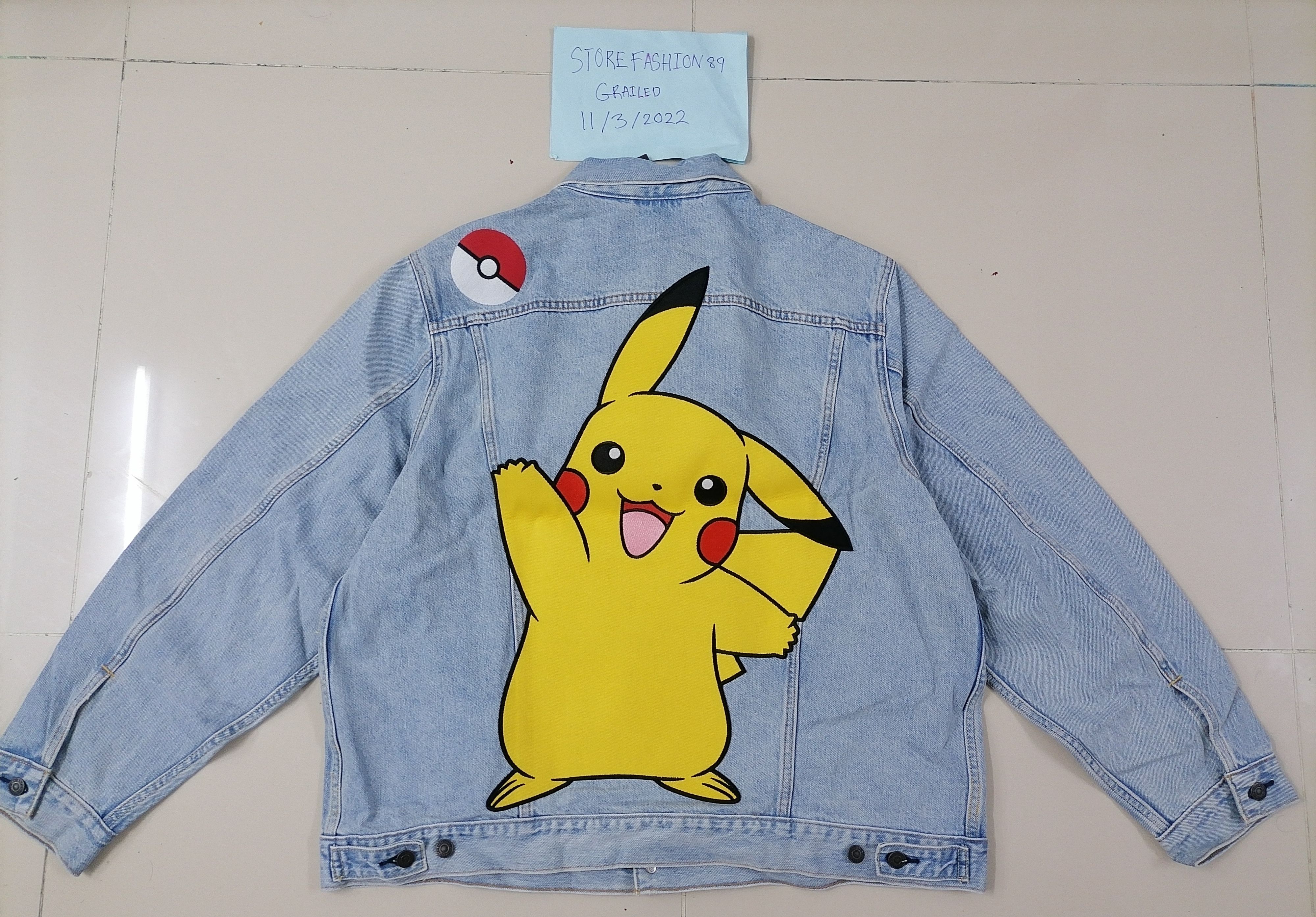 Levi's Rare Levis x Pokemon 25th Anniversary Jacket | Grailed