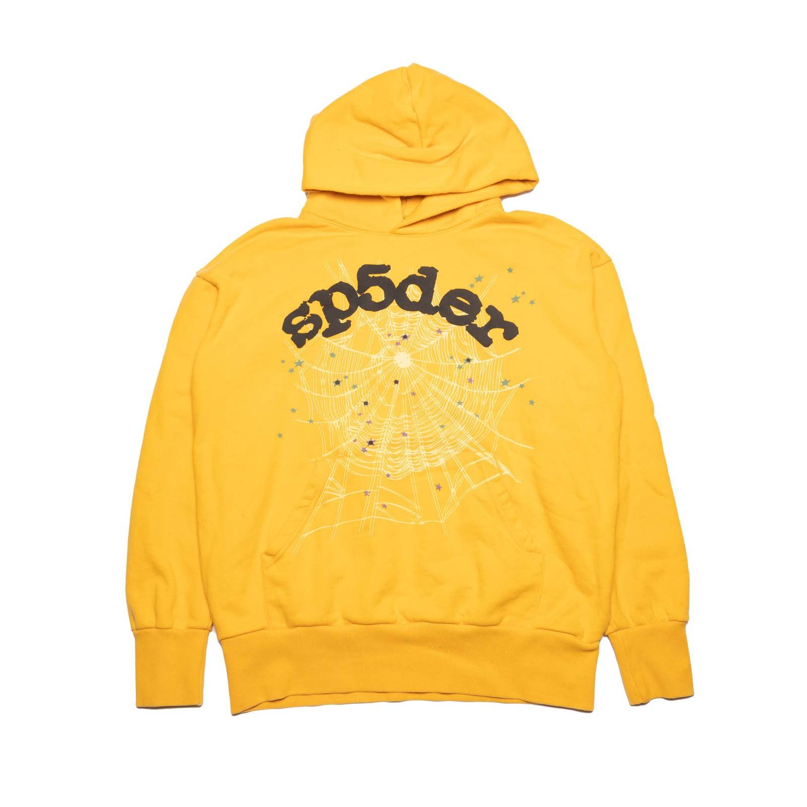 Spider × Young Thug Spider Worldwide Classic Logo Hoodie Yellow Large ...