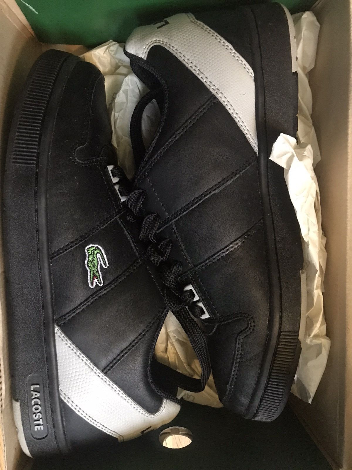 Lacoste Lacoste Thrill Black Air Force Sneakers | Grailed