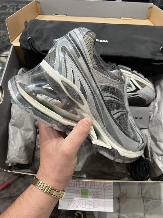 Balenciaga Balenciaga X-Pander Spring-Heel Trainer Sneakers Grey | Grailed