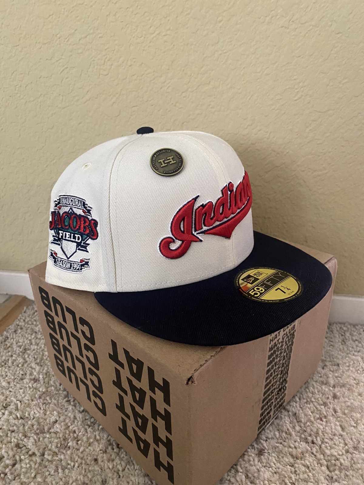 Hat Club Very Exclusive Hat Club Cleveland Indians Two Tone Script ...