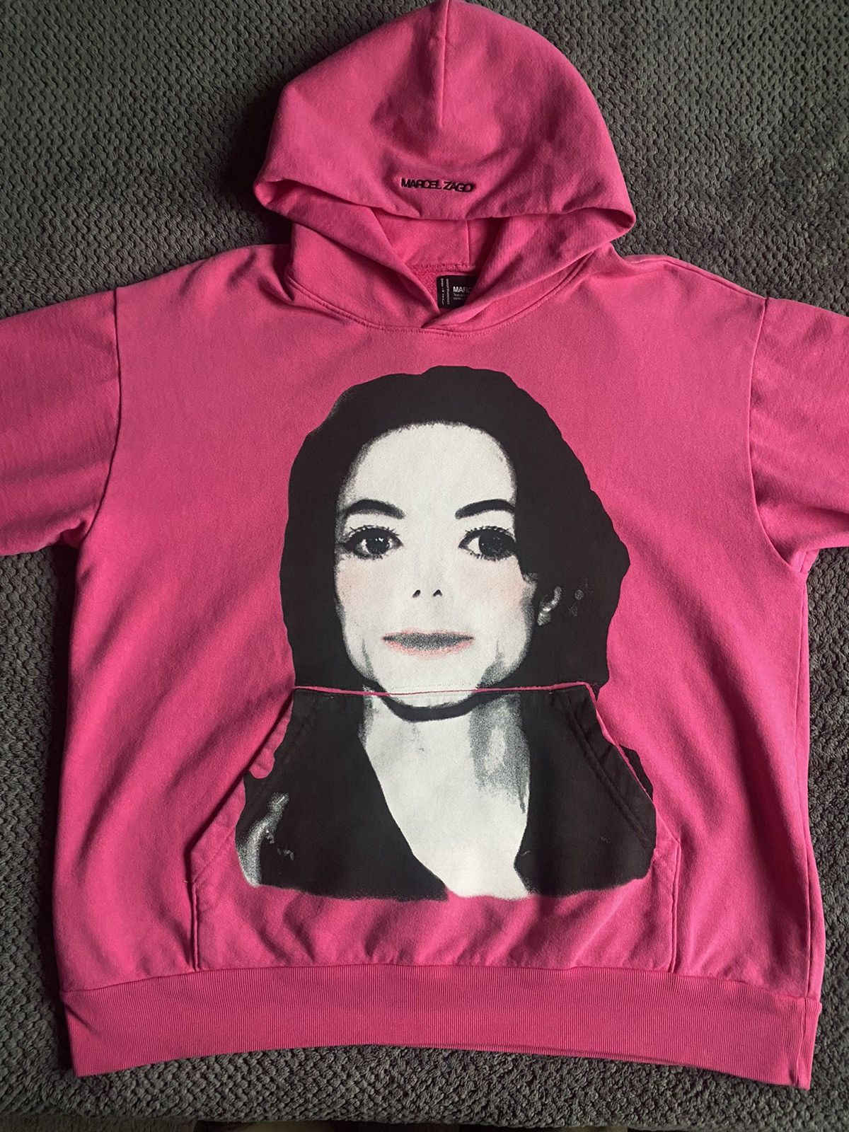 Asspizza Marcel Zago/Asspizza Michael Jackson Fem C Hoodie | Grailed
