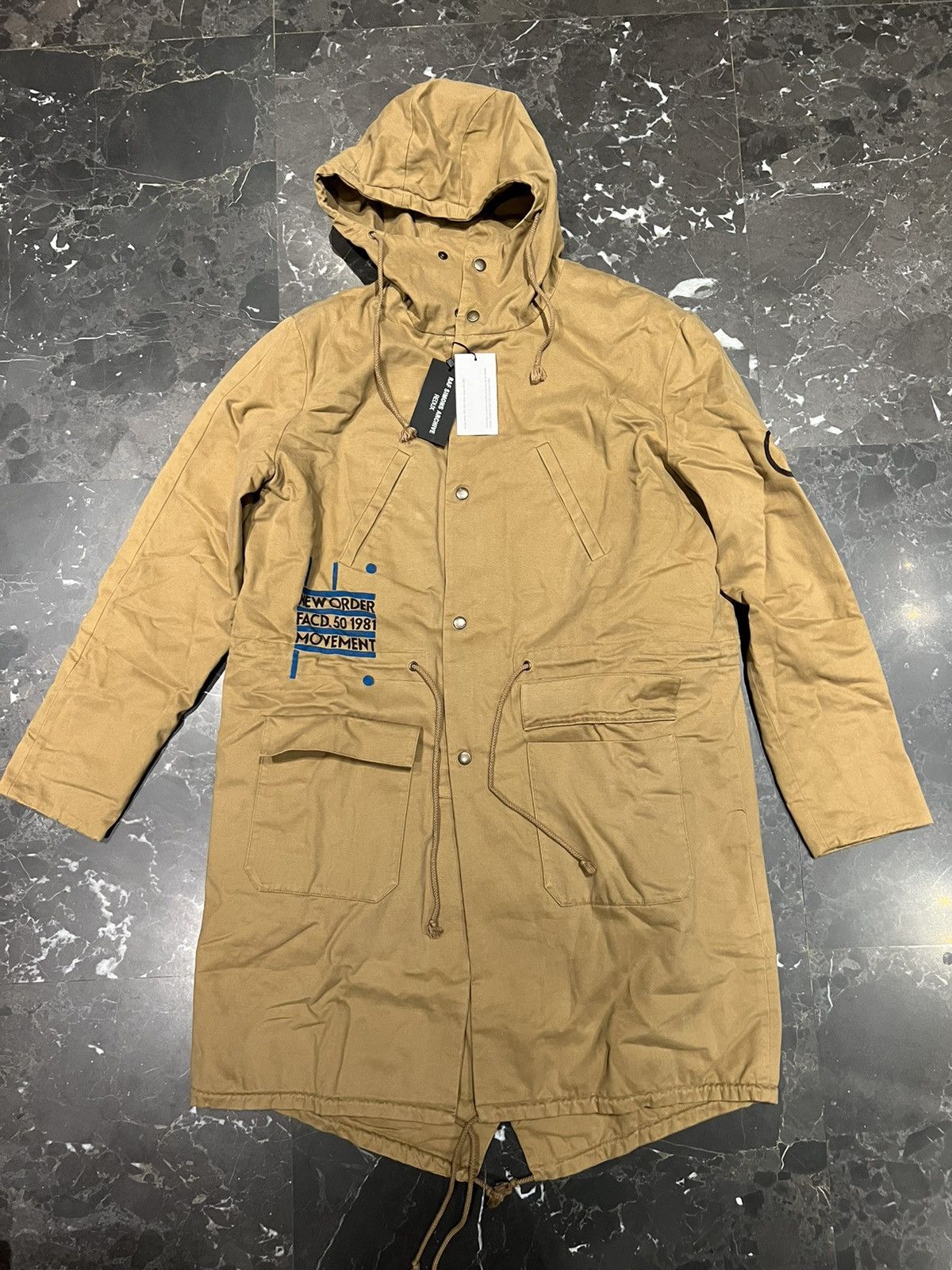 Raf Simons Raf Simons Archive Redux Painted Parka | Grailed