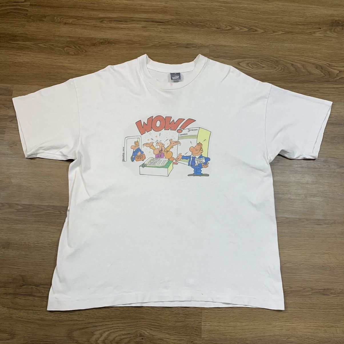 Screen Stars Vintage 90s Siemens promotional T-shirt | Grailed