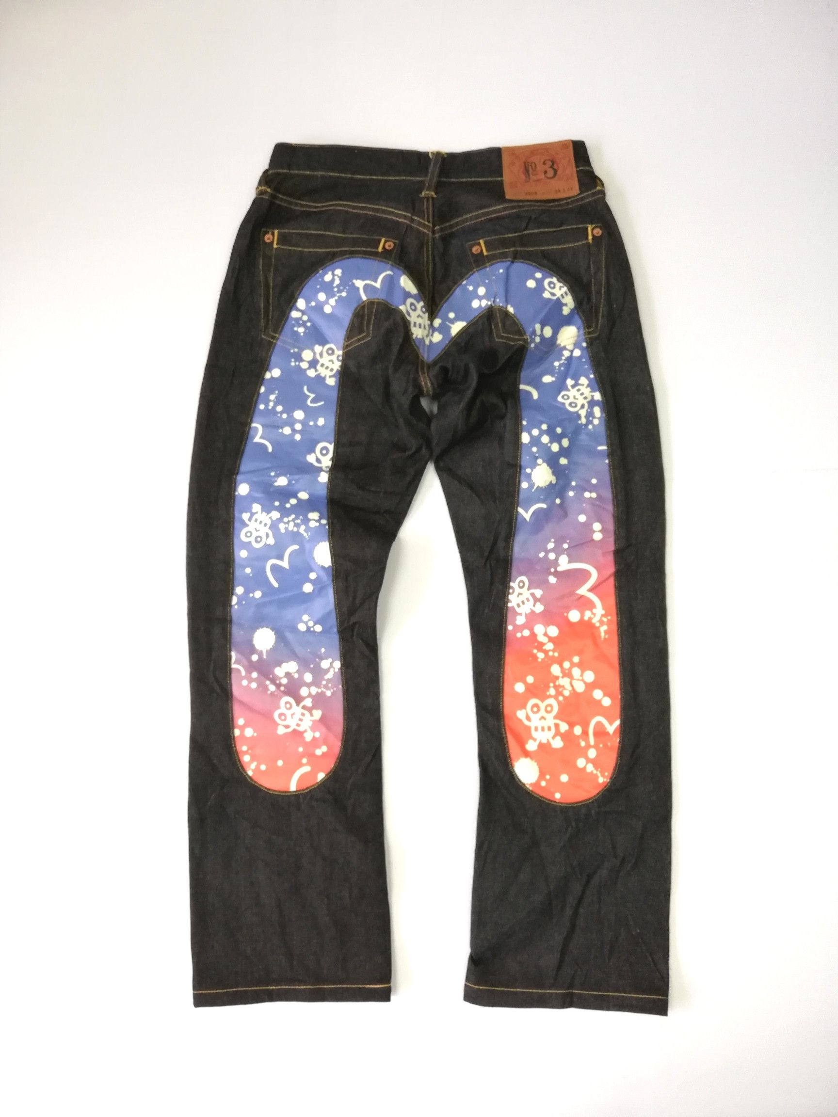Custom Evisu Big Logo Custom Made Jeans | Grailed