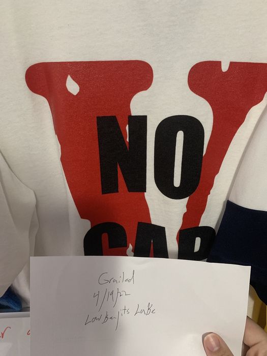 Vlone Stop Snitching Tee - White | Grailed