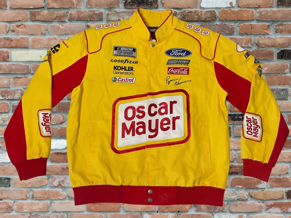 Jh Design JH Design Oscar Mayer Nascar Racing Jacket Sample Yellow L ...