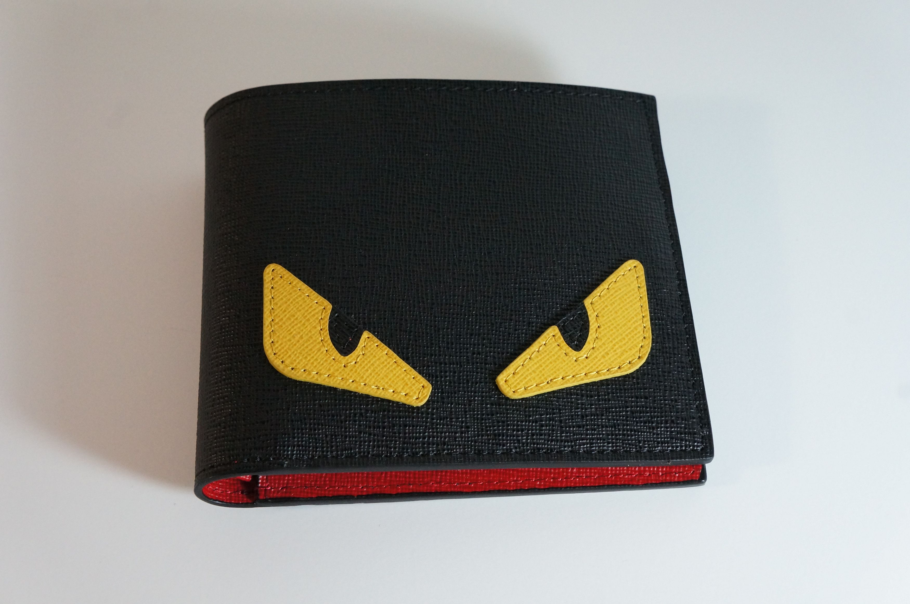 Fendi Monster Eyes Bifold Wallet | Grailed