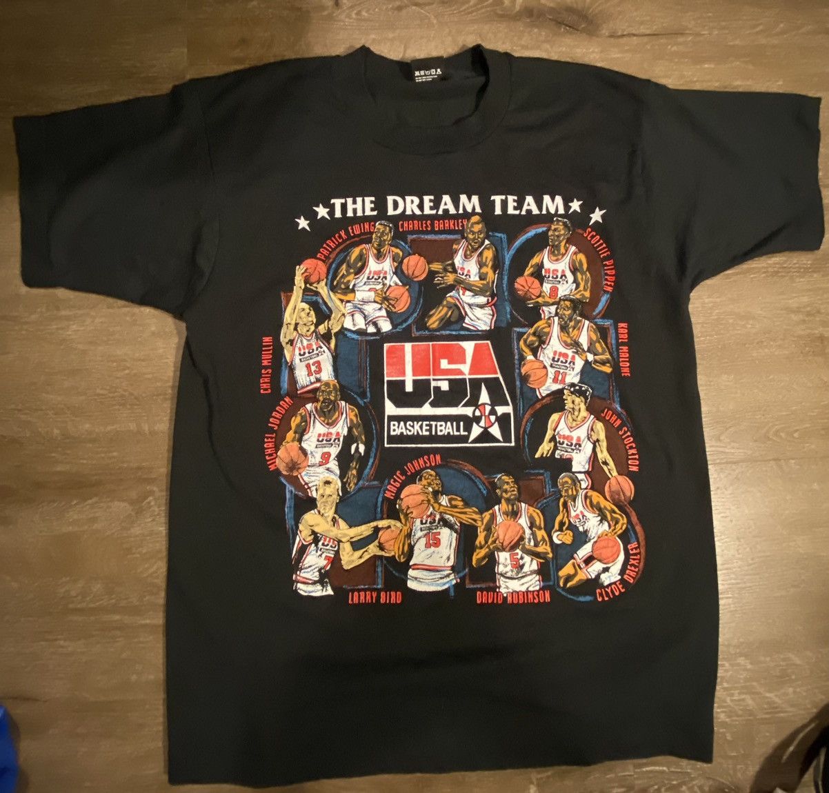 Made In Usa × NBA × Vintage Vintage dream team 90s tee | Grailed