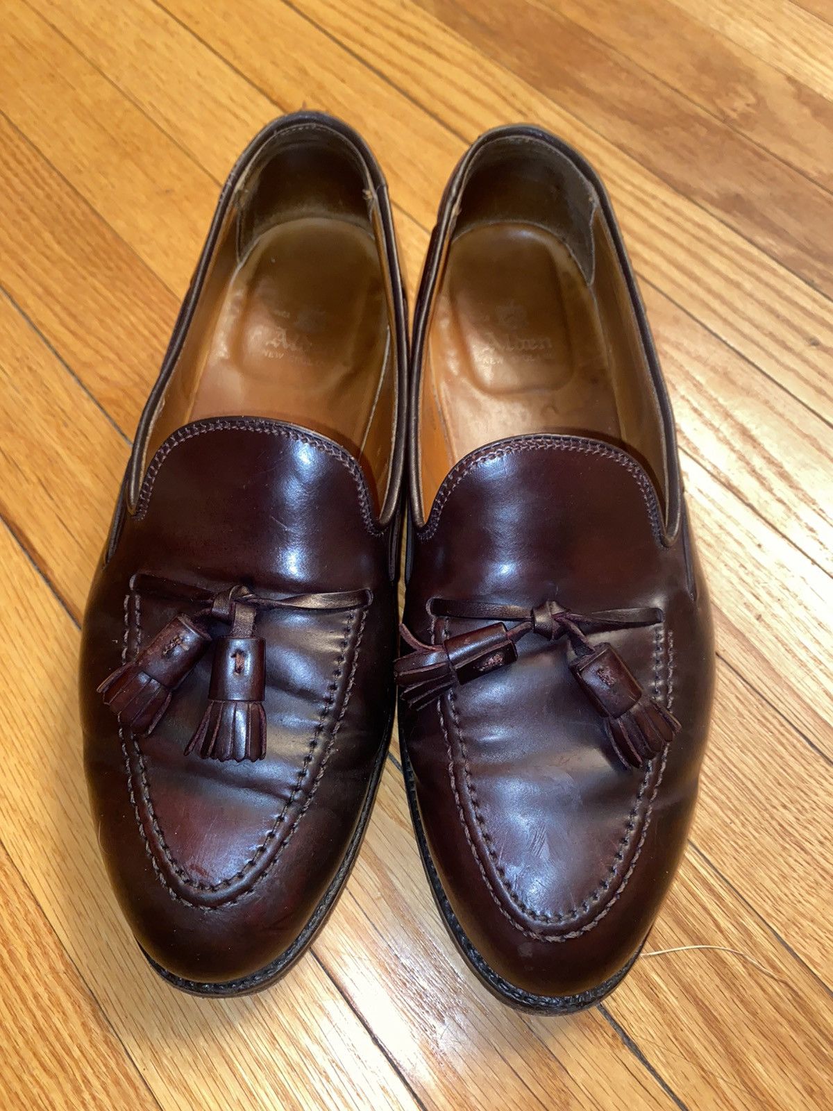 Alden Alden Color 8 Shell Cordovan Tassel Loafers | Grailed