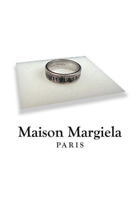 Maison Margiela Numbers Logo Handpainted Ring | Grailed