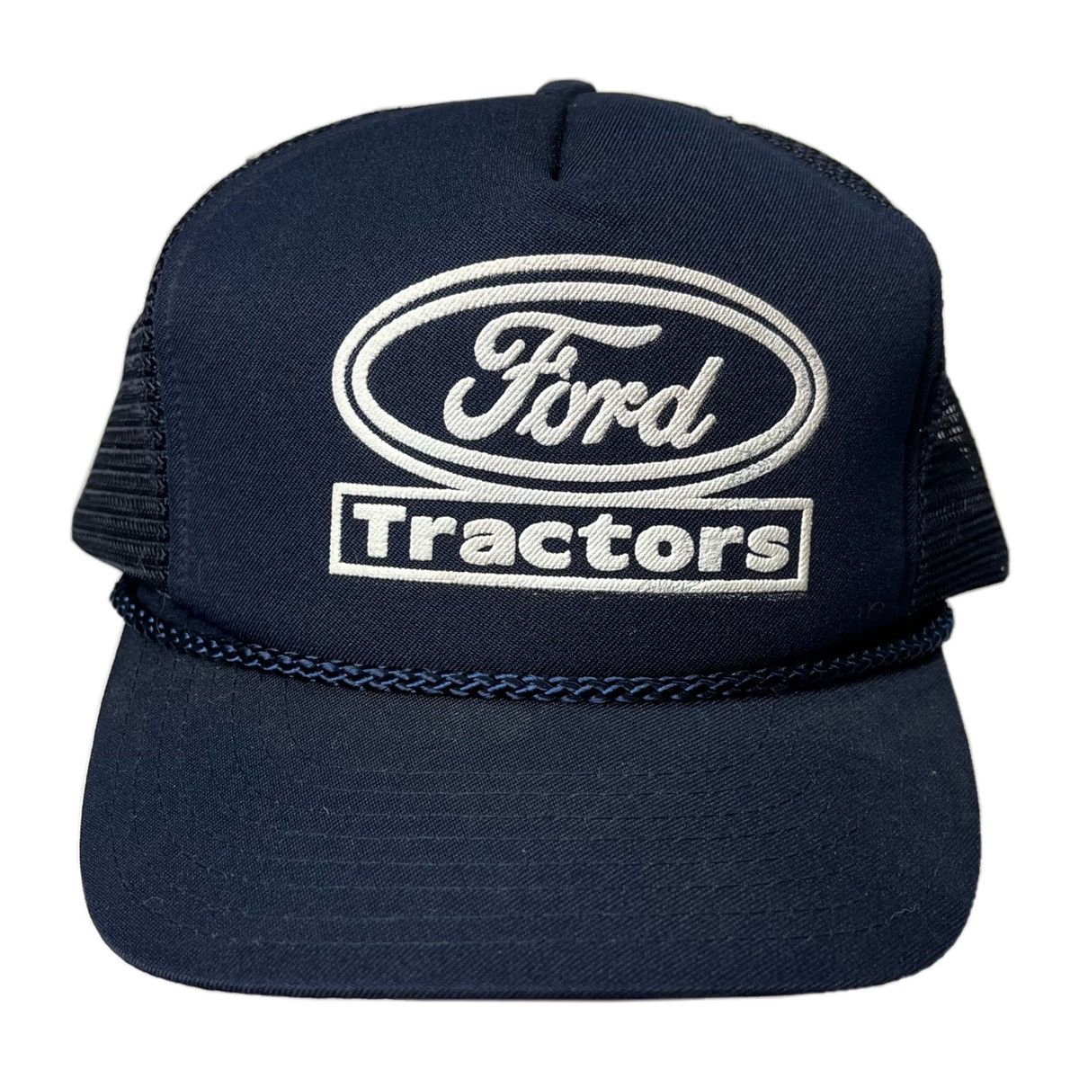 Ford × Vintage Vintage Ford Tractors Foam Mesh Rope Snapback Hat | Grailed