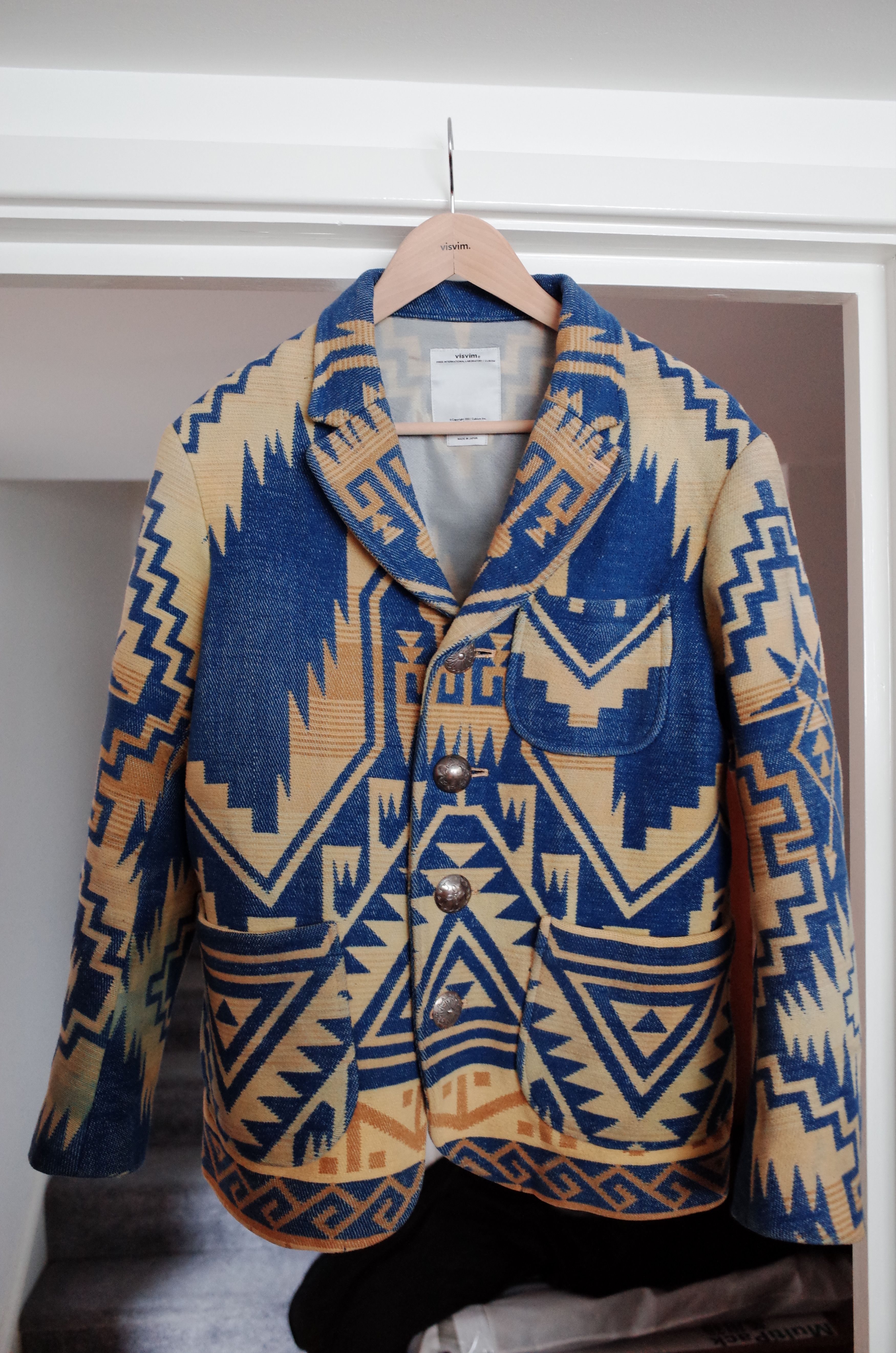 Visvim visvim Native American Hopiland Blazer jkt jacket | Grailed