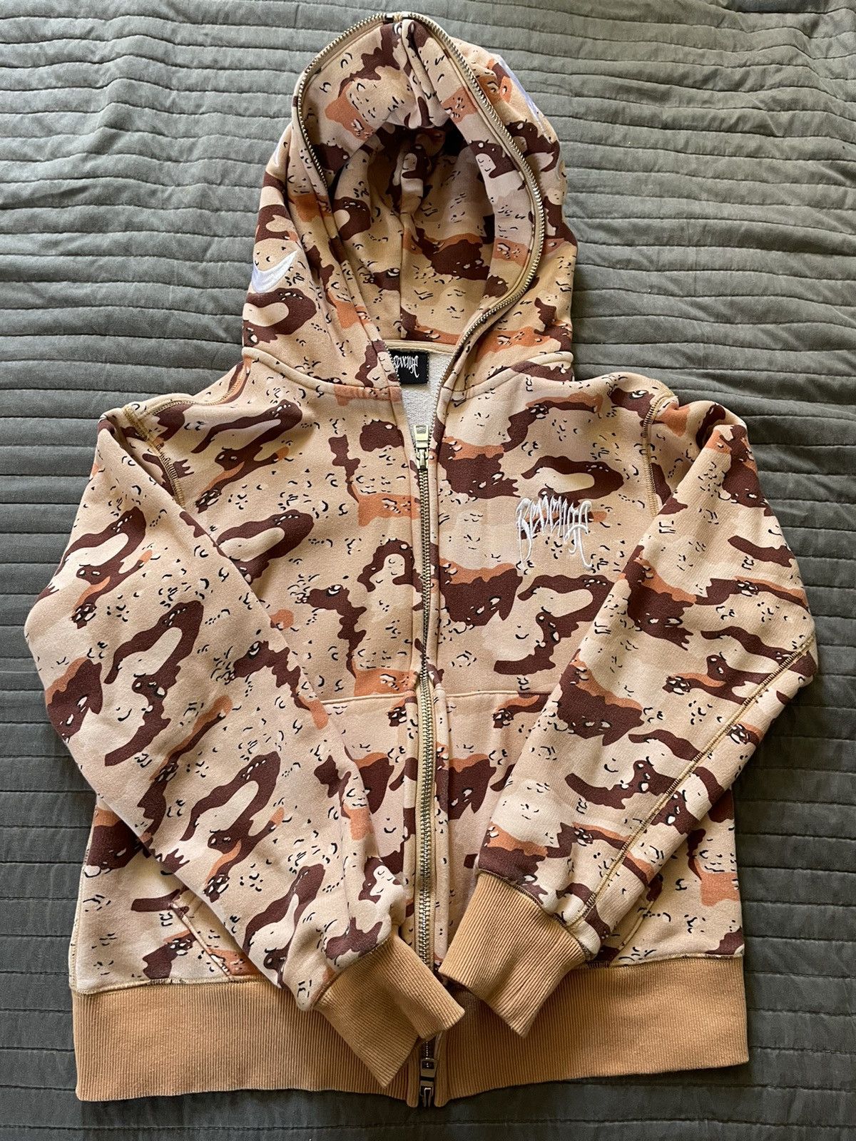 Revenge Revenge Desert Camo Zip up Hoodie | Grailed