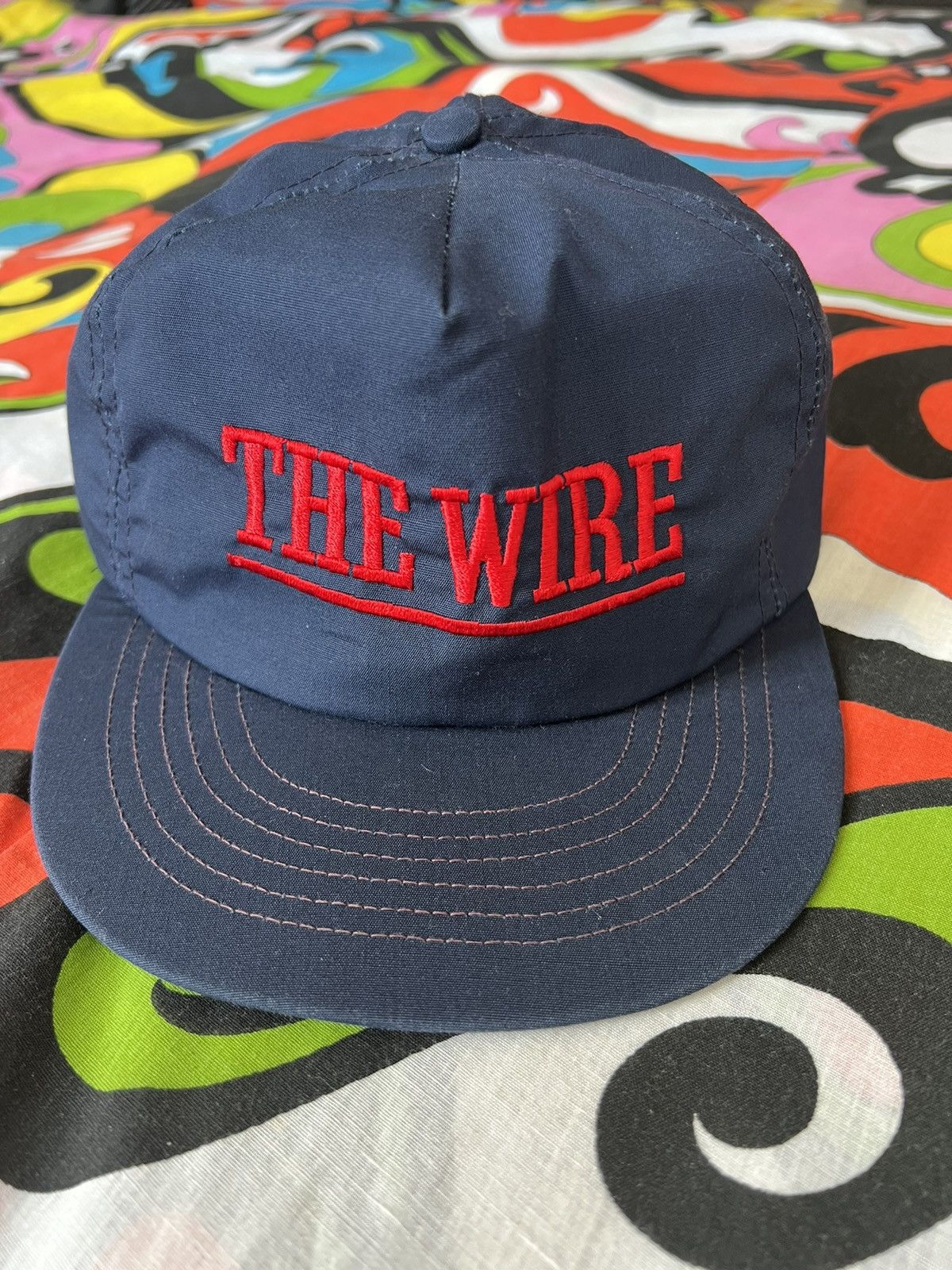 Movie × Rare × Vintage Vintage the wire HBO usa adjustable snapback hat ...