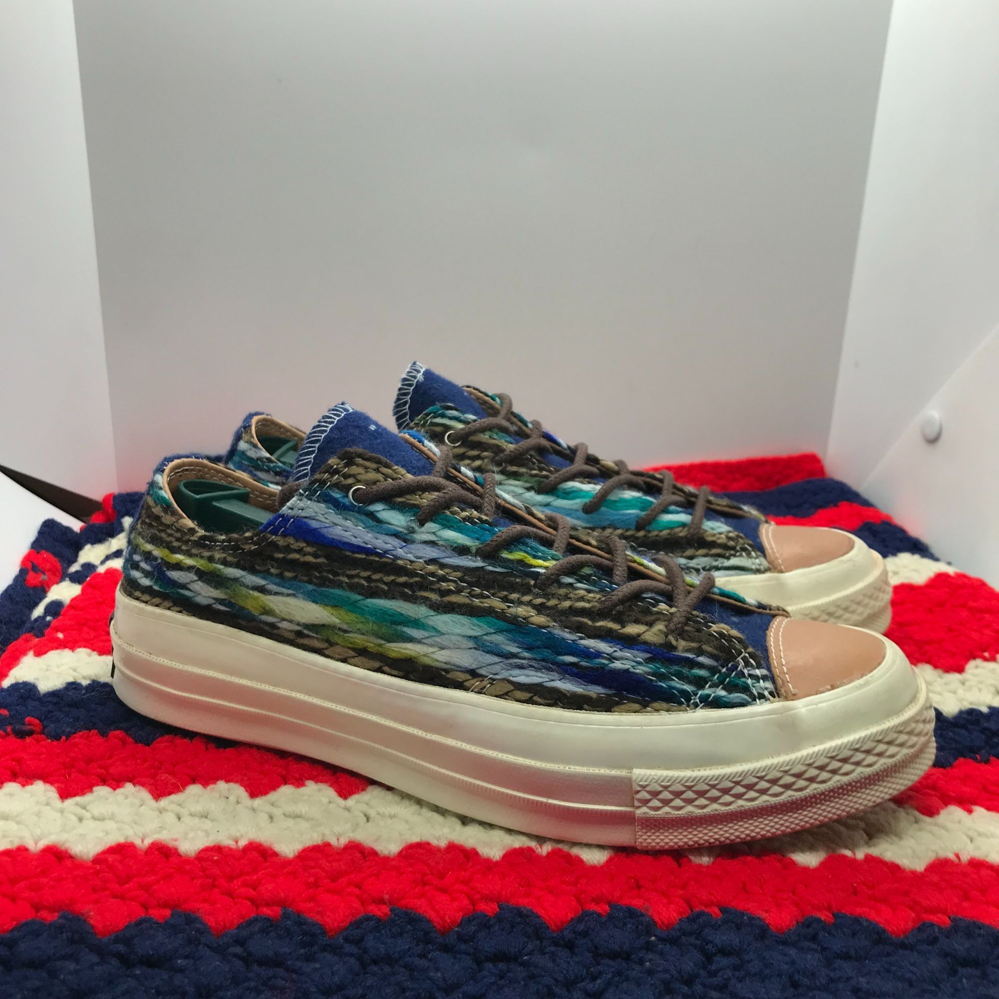 Converse Converse Chuck Taylor Woven Wool 70 Low Victorian Sneaker ...