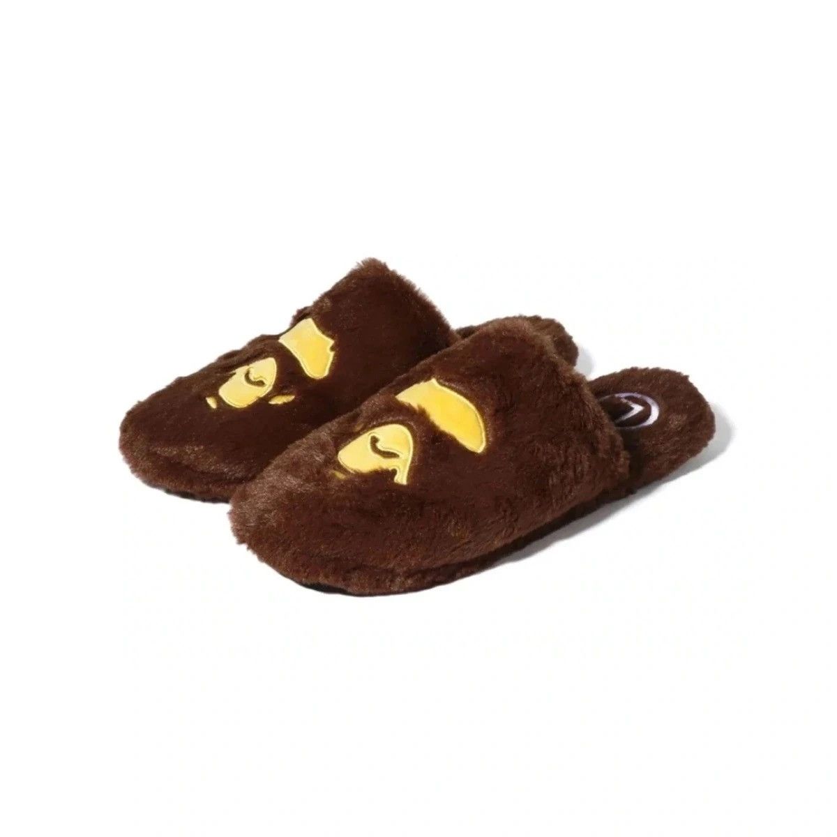 Bape (One Size) Bape Ape Head Slippers | Grailed