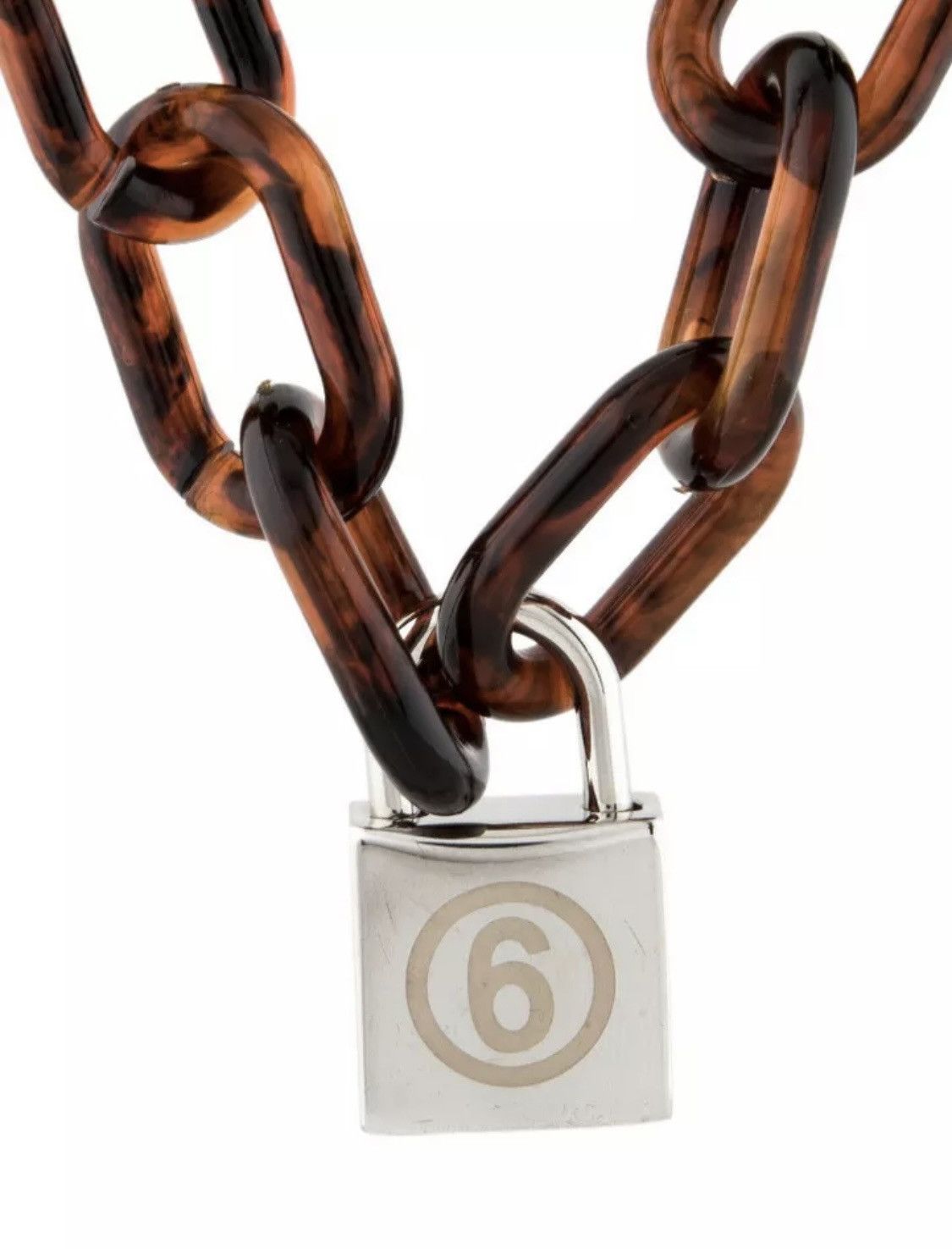 Maison Margiela Maison Margiela MM6 Lock Necklace | Grailed