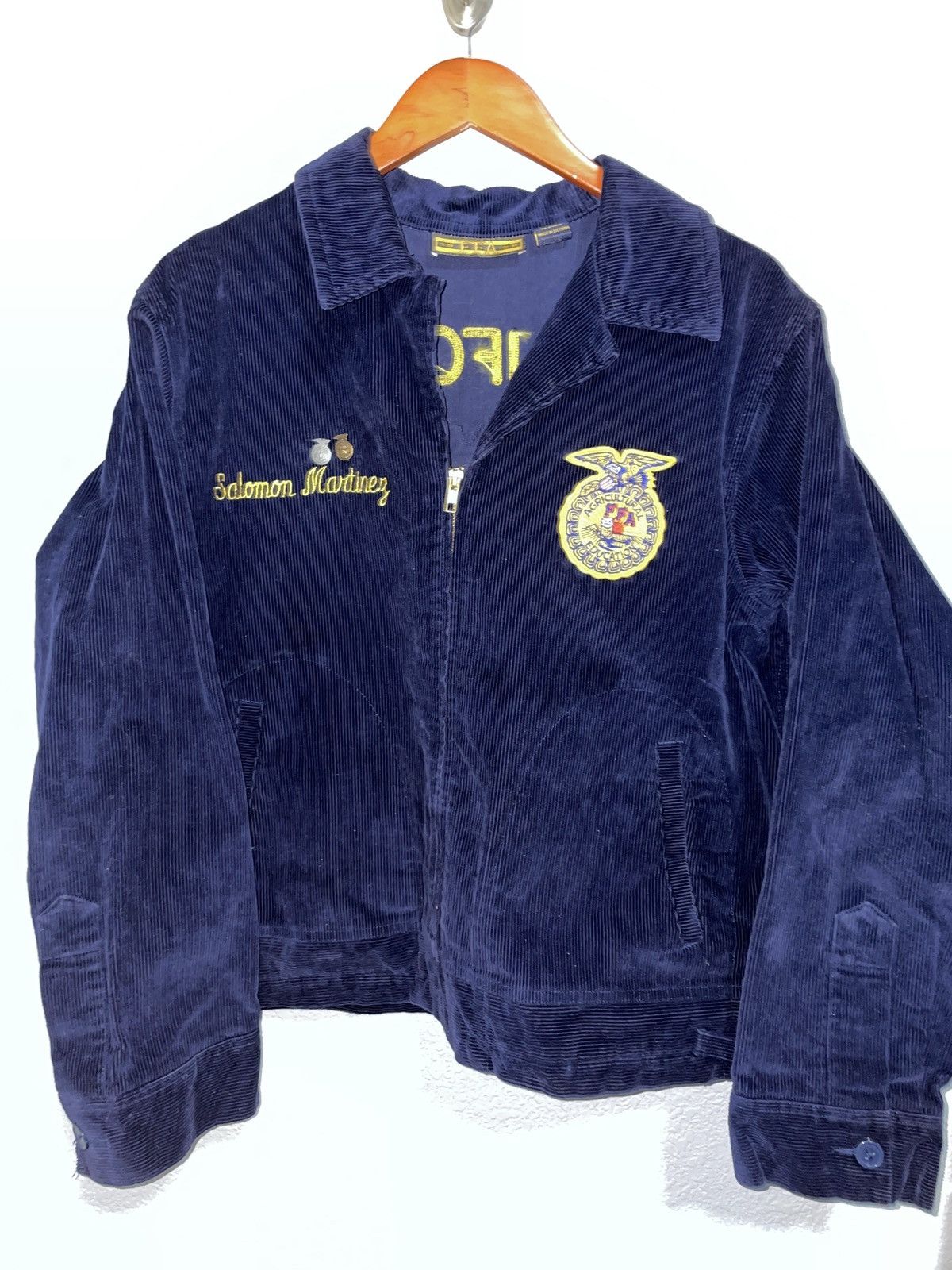 Vintage Vintage Corduroy Boxy FFA Jacket CA California | Grailed